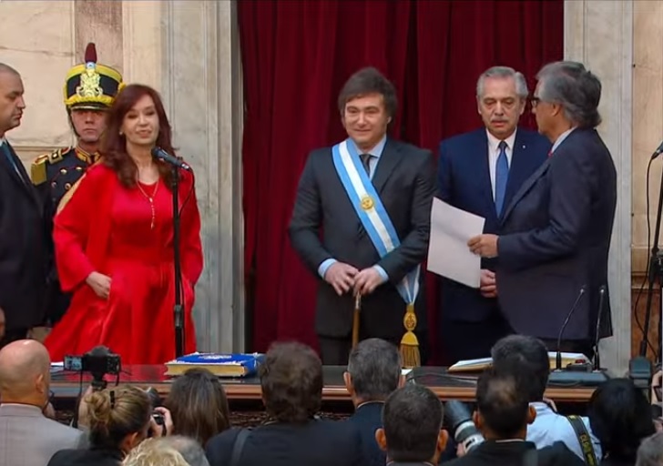 Javier Milei jura como presidente de Argentina | Unionradio.net