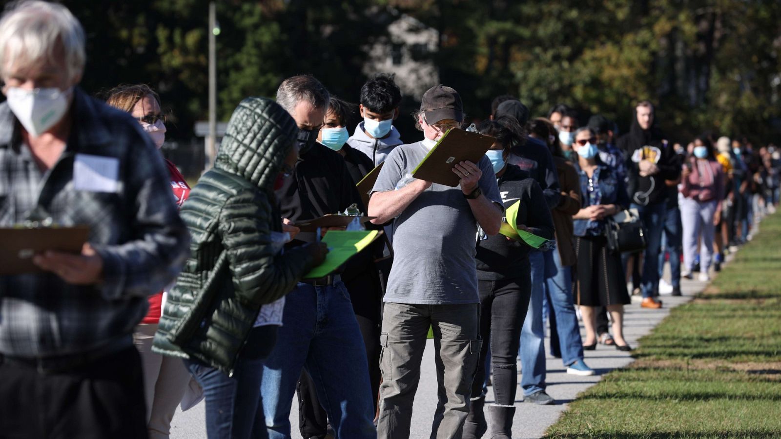 EEUU vota entre nervios, recelo y esperanza con fuertes medidas de ...